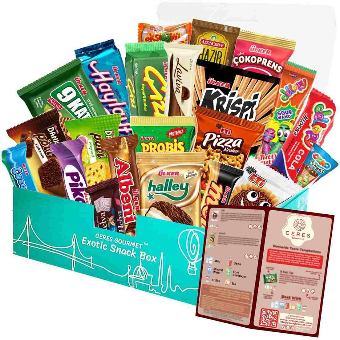 Snack box from around the world store