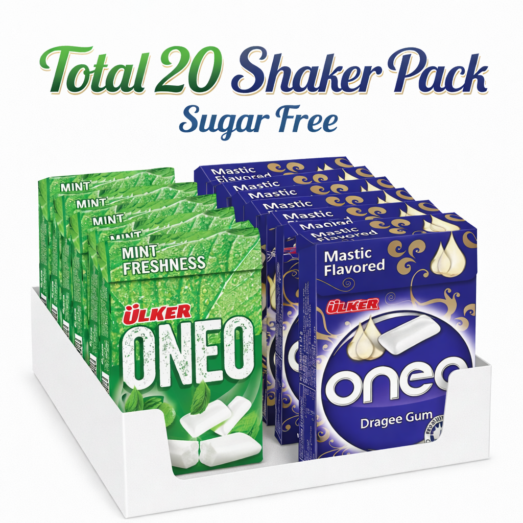 Sugar Free Chewing Gum Variety Pack - Spearmint & Mastic Flavored 20 S ...